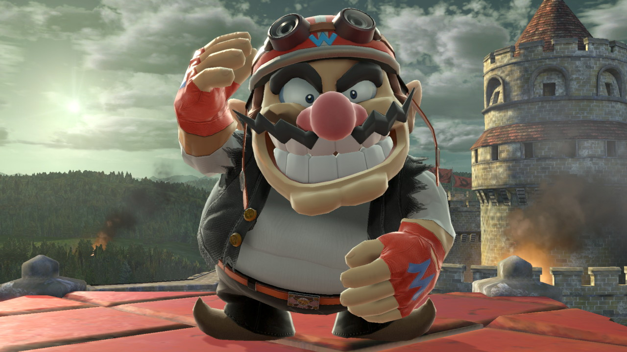 Black/Red Biker Wario (Super Smash Bros. Brawl) Mod for Super Smash ...