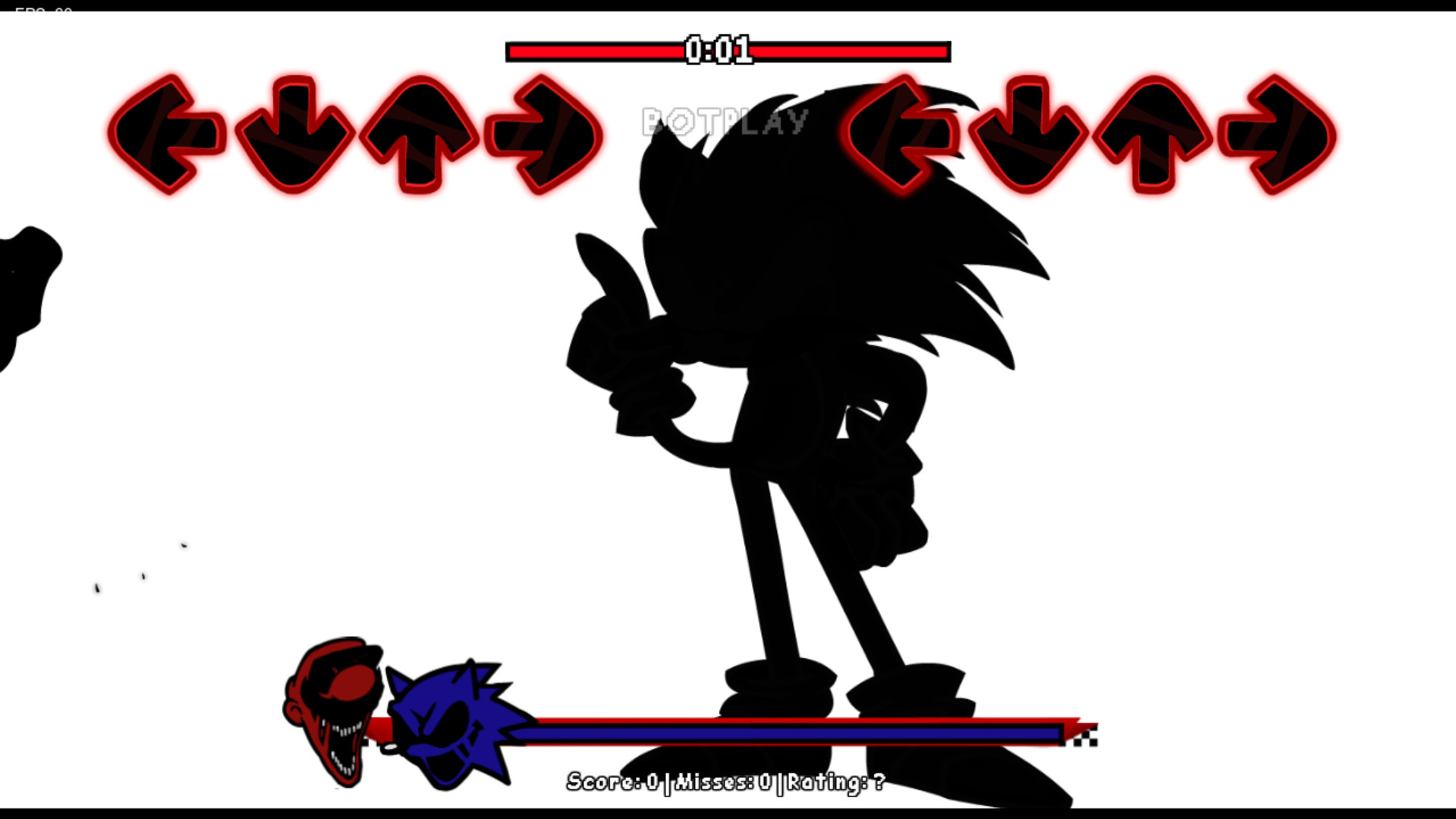 No Hope (Horror Mario Vs Sonic.EXE) Mod for Friday Night Funkin' | FNF Mods