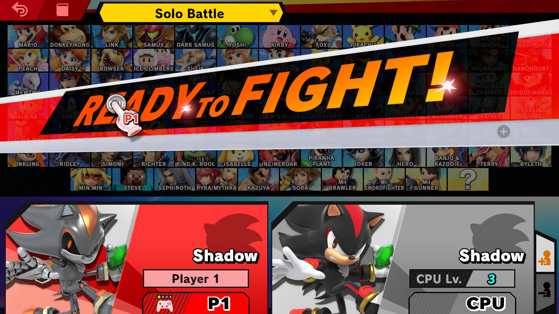 Ultimate Shadow: Android Pack Mod for Super Smash Bros. Ultimate | SSBU Mods