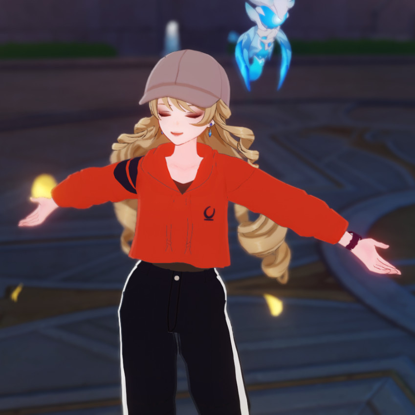 Navia Fujin outfit Mod for Genshin Impact | GI Mods