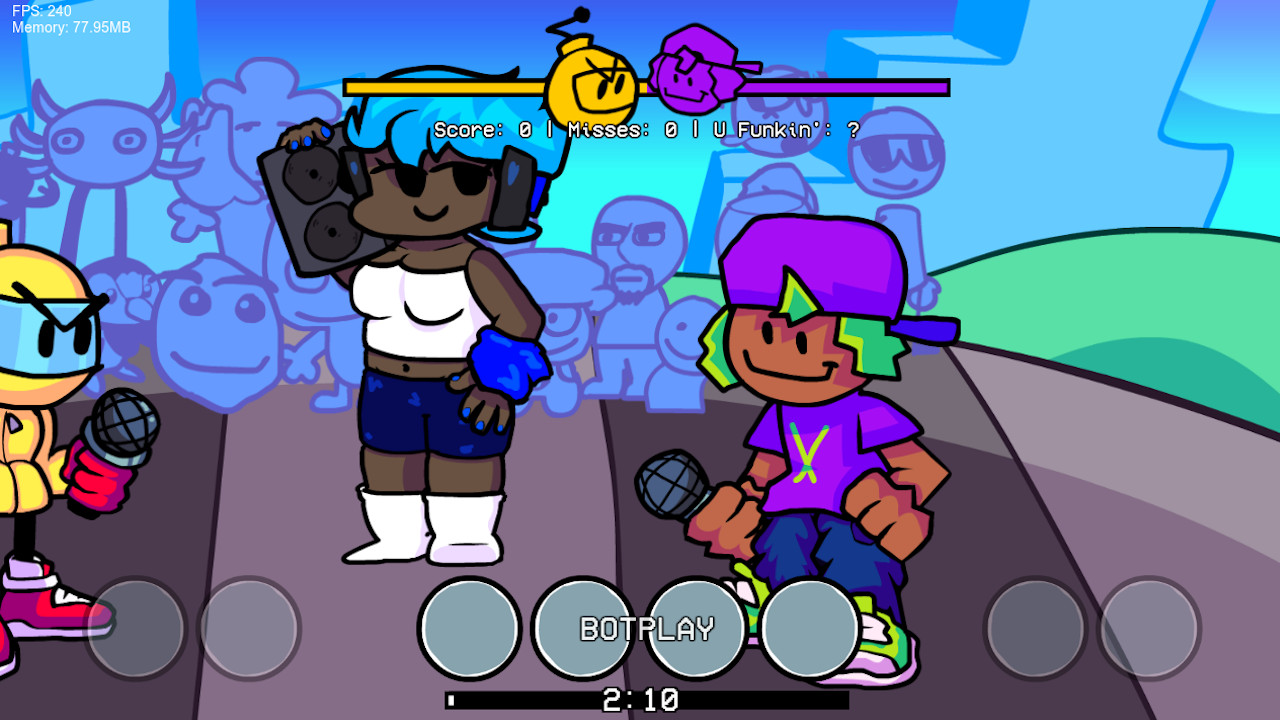 vs. The Funky Trio Mod for Friday Night Funkin' | FNF Mods