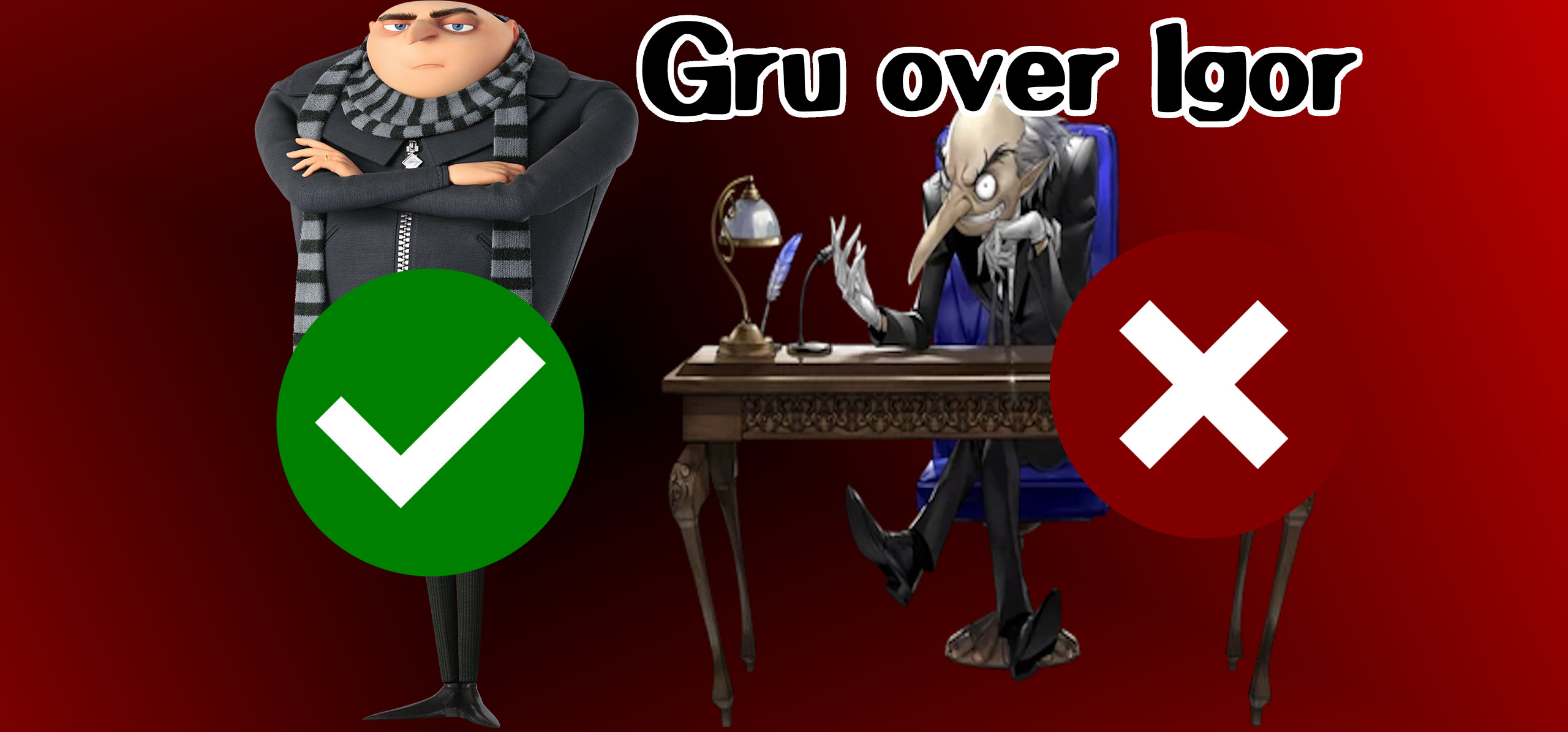 Gru over Igor Mod for Persona 5 Royal (PC) | P5R (PC) Mods