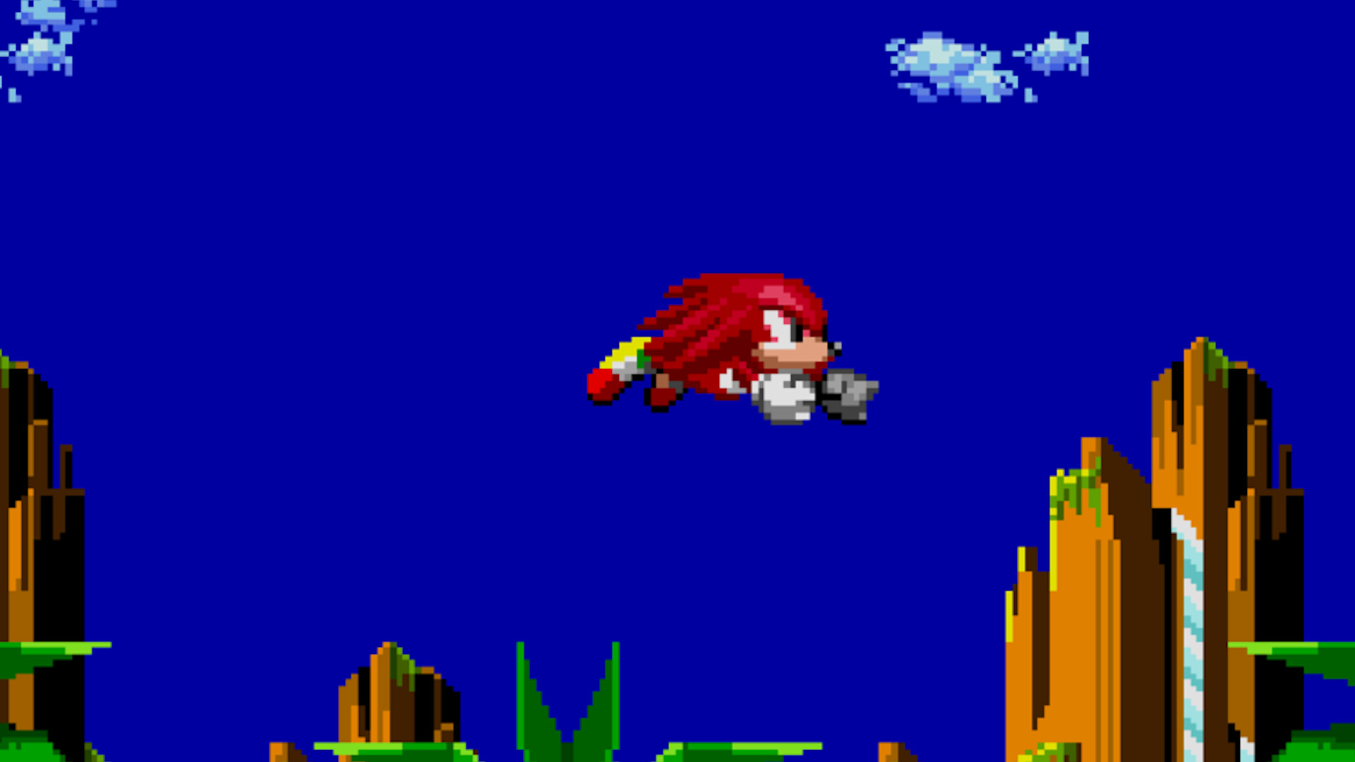 CD Style Knuckles (for Miracle Edition) Mod for Sonic CD (2011) | SCD Mods