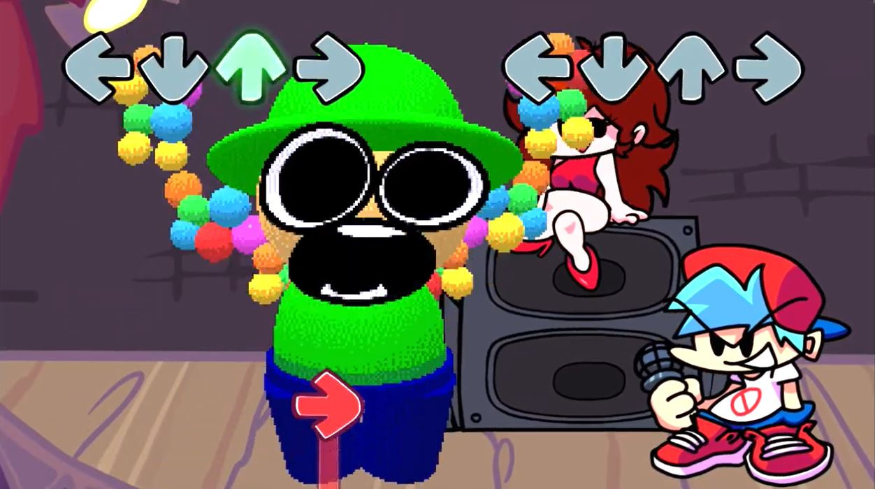 Sugar Rush Bandu Sprites Mod for Friday Night Funkin' | FNF Mods