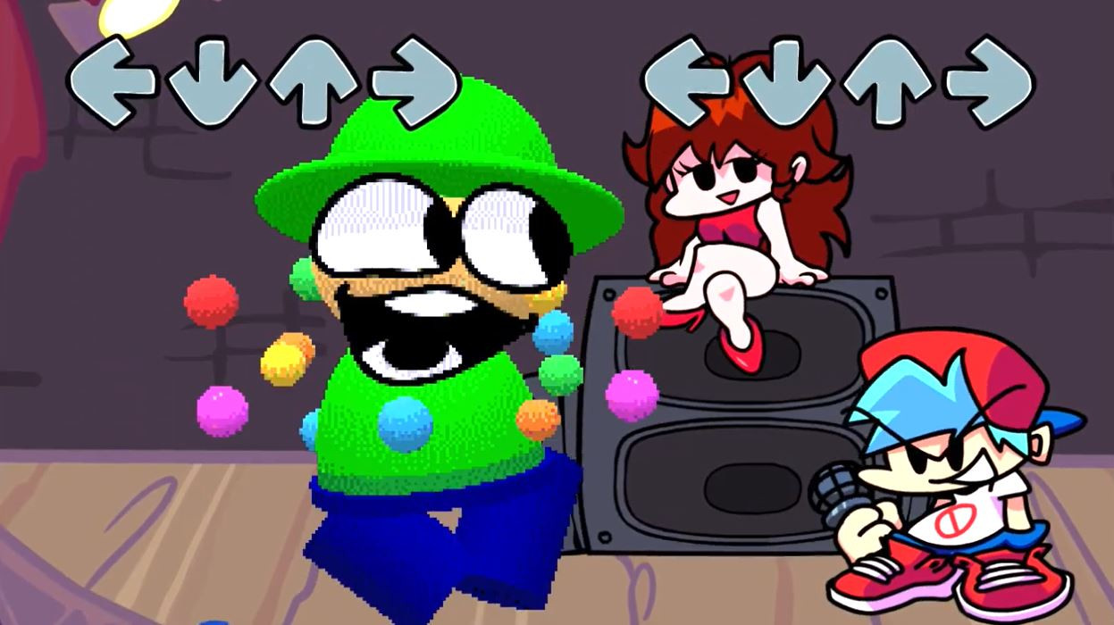 Sugar Rush Bandu Sprites Mod for Friday Night Funkin' | FNF Mods