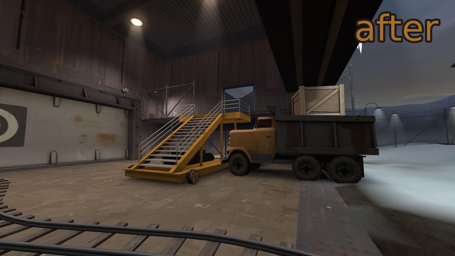 Portable stairs railings LOD fix Mod for Team Fortress 2 | TF2 Mods
