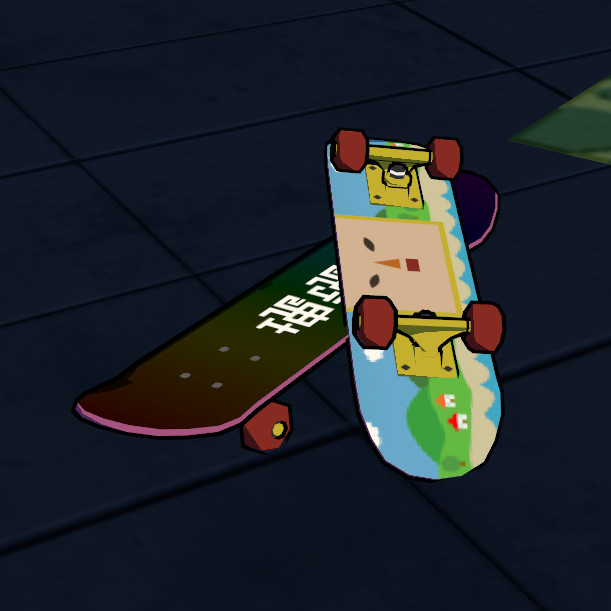 Katamari Cousin Skate Decks Mod for Bomb Rush Cyberfunk | BRC Mods