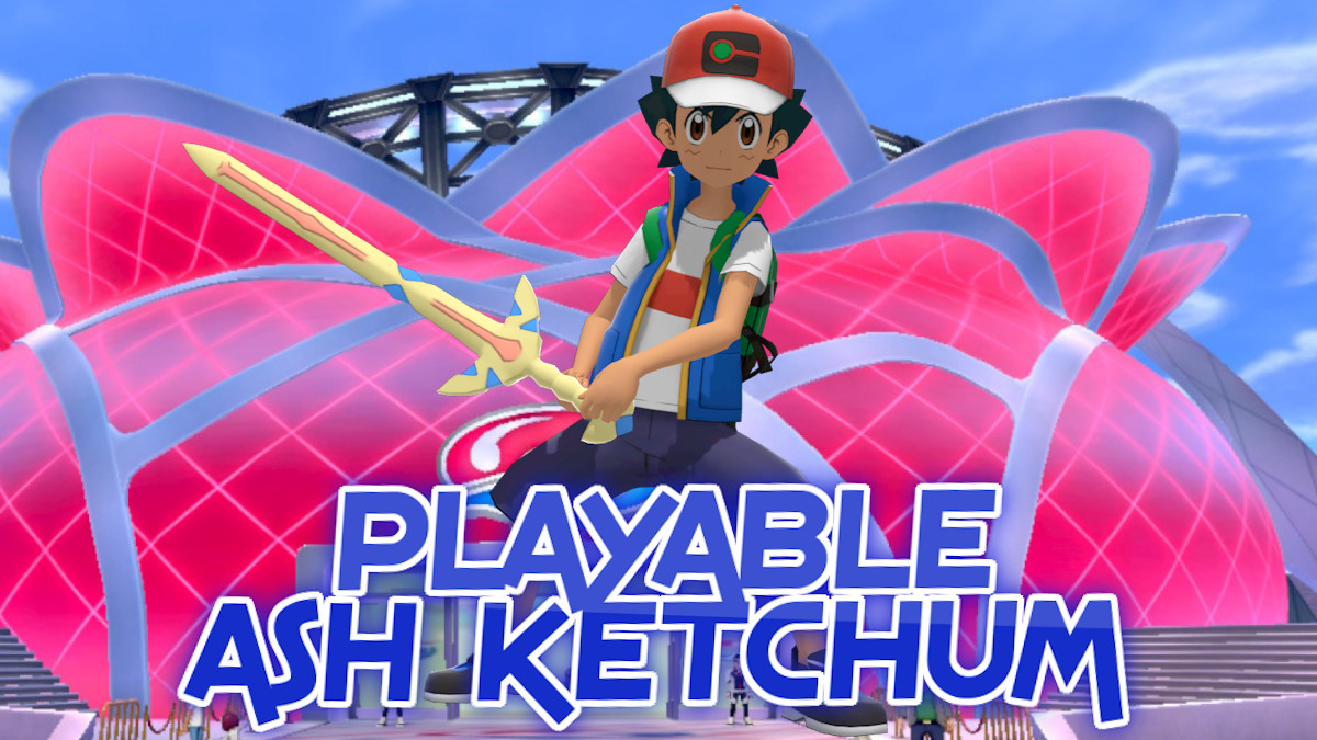 Playable Ash Ketchum Mod for Super Smash Bros. Ultimate | SSBU Mods