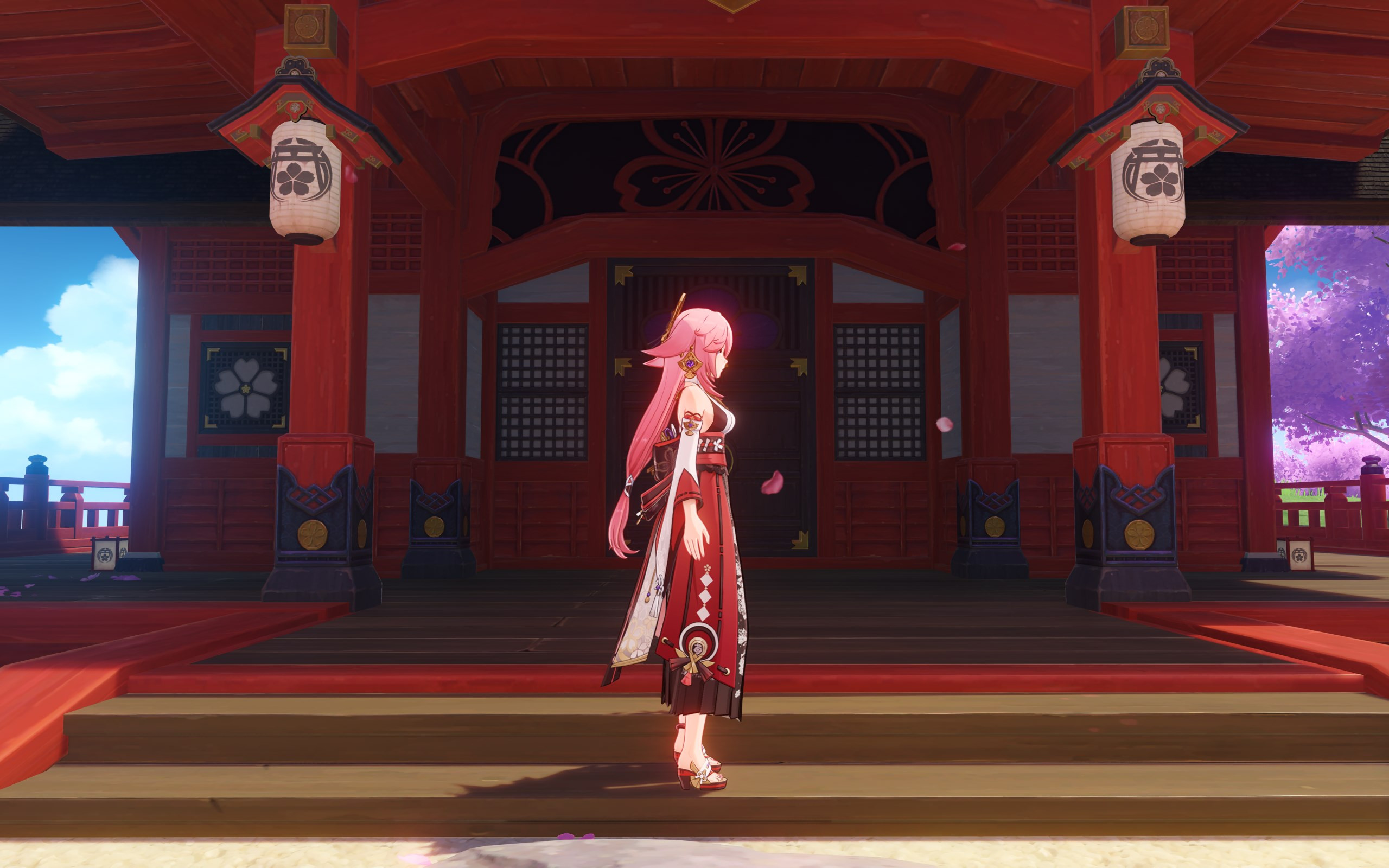 Yae Miko with Pants Mod for Genshin Impact | GI Mods