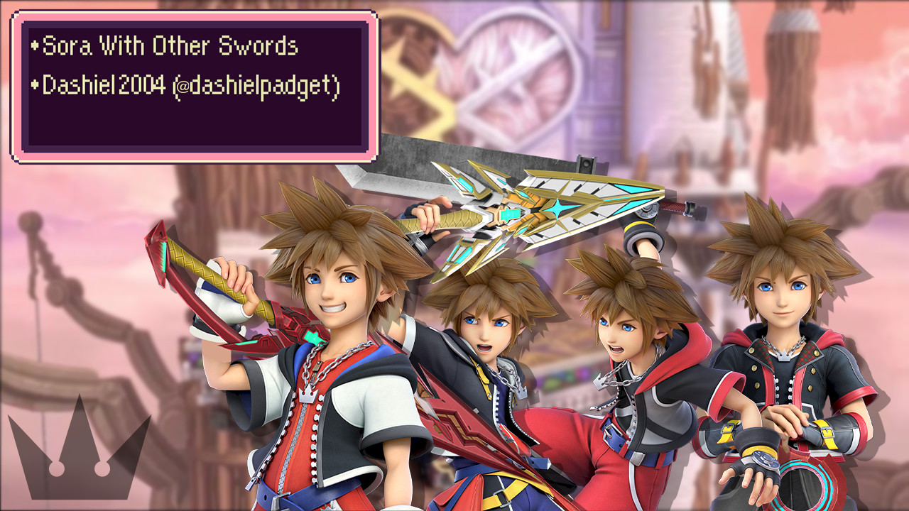 Sora with other Swords Mod for Super Smash Bros. Ultimate | SSBU Mods