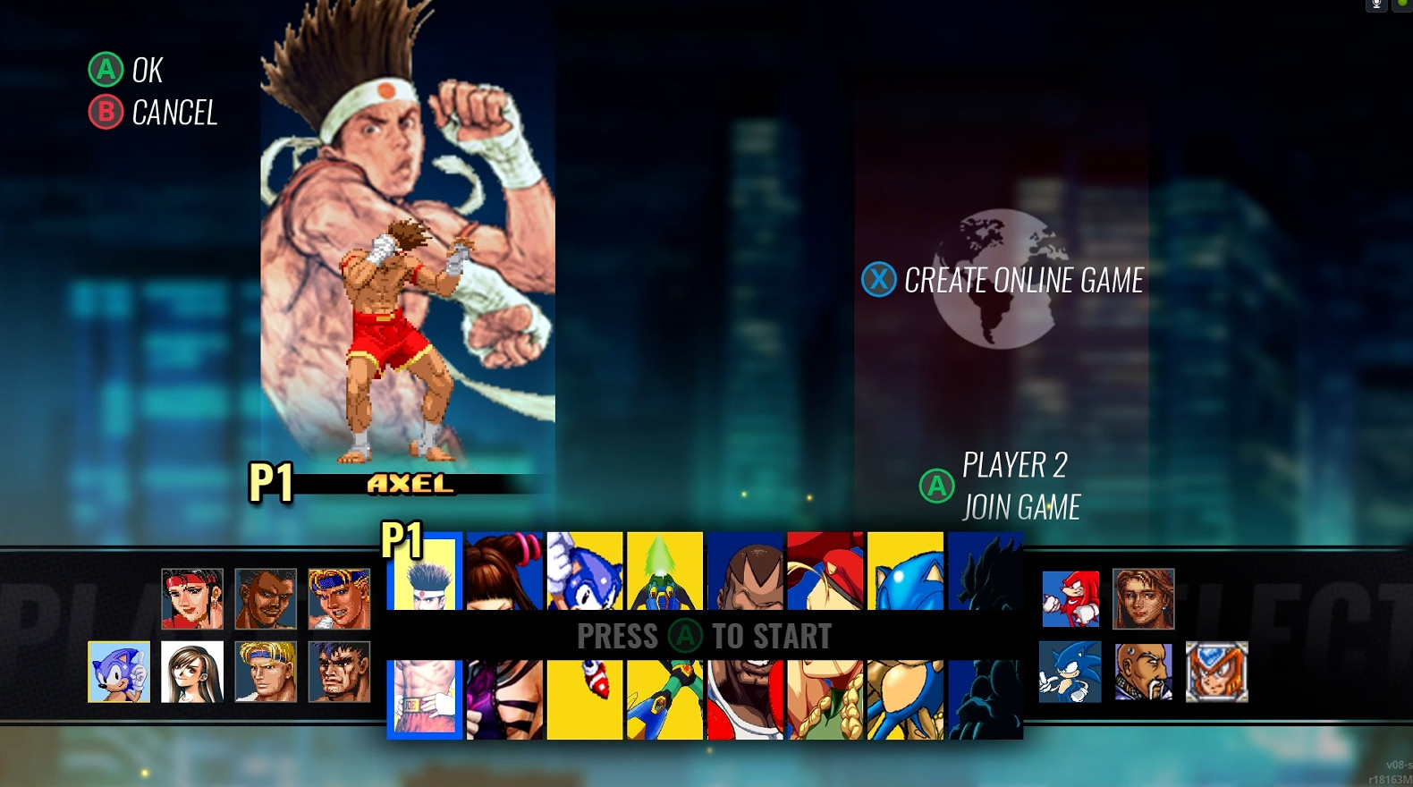 CVS2 Joe Higashi over Axel 4 Mod for Streets of Rage 4 | SOR4 Mods