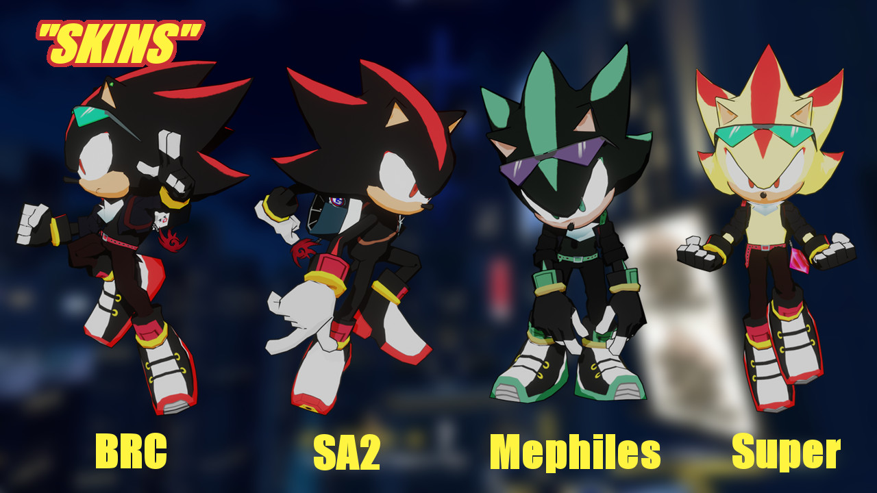 Shadow The Hedgehog -BRC- Mod for Bomb Rush Cyberfunk | BRC Mods