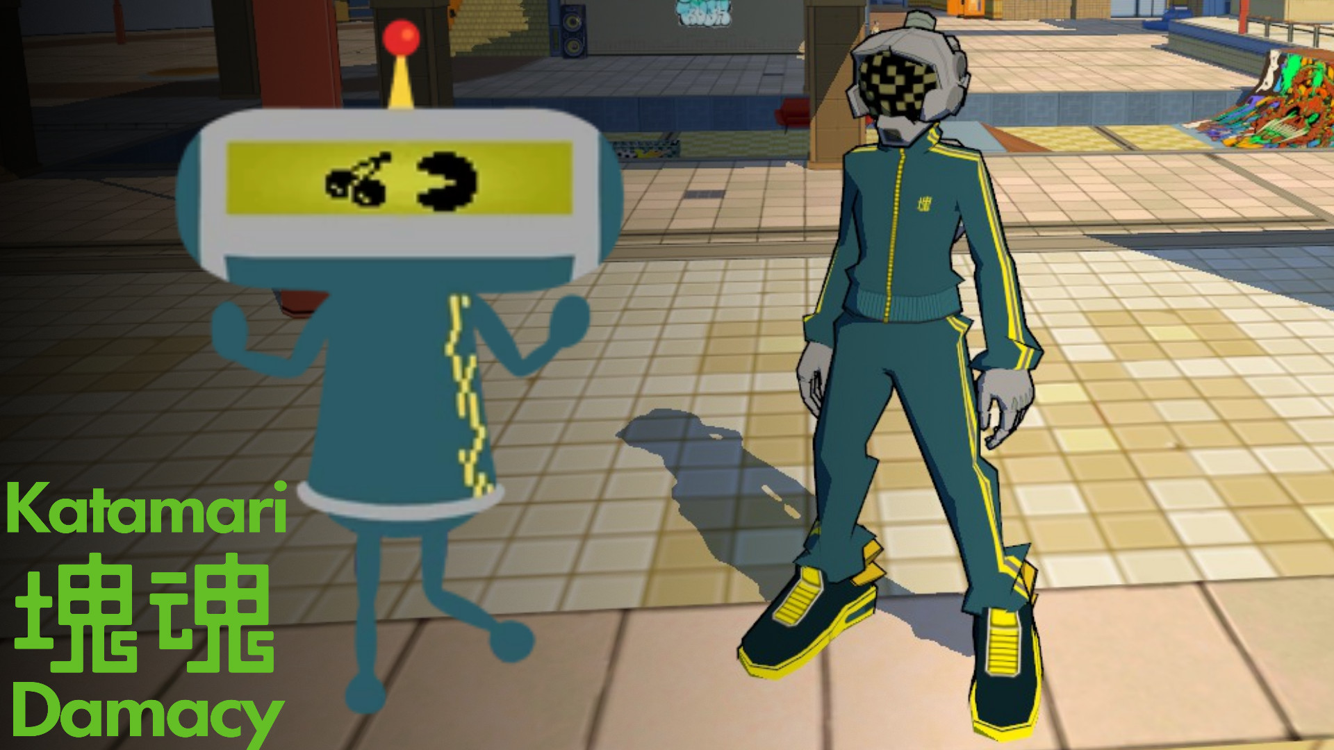 Mag from Katamari DOT.EXE texture Mod for Bomb Rush Cyberfunk | BRC Mods
