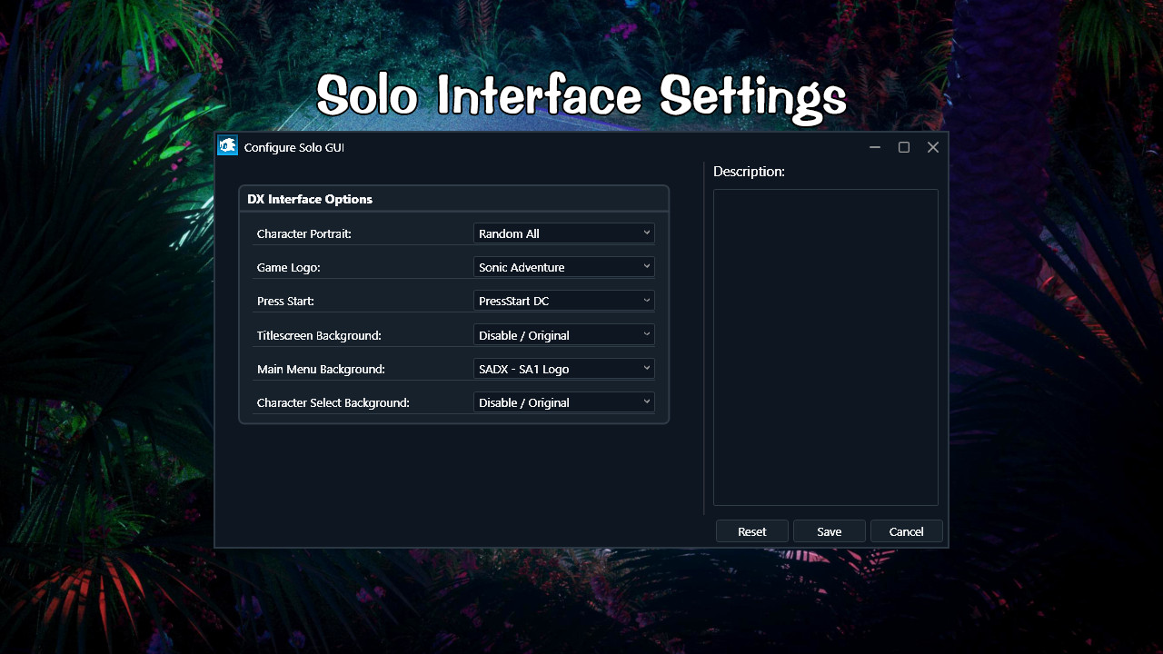 Solo Interface Mod for Sonic Adventure DX | SADX Mods