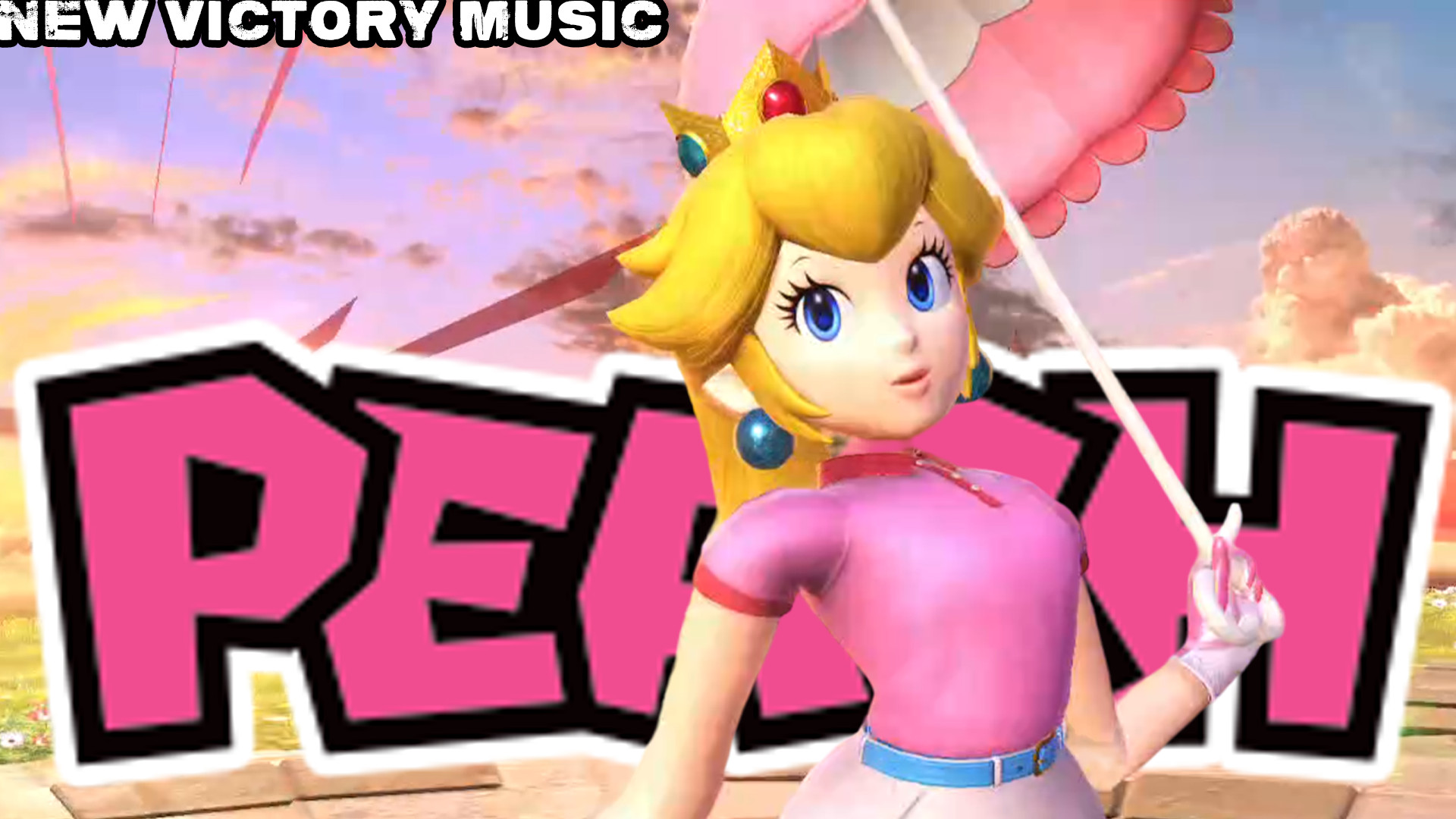 SMB1 Ending Theme over Peach/Daisy Victory Mod for Super Smash Bros ...