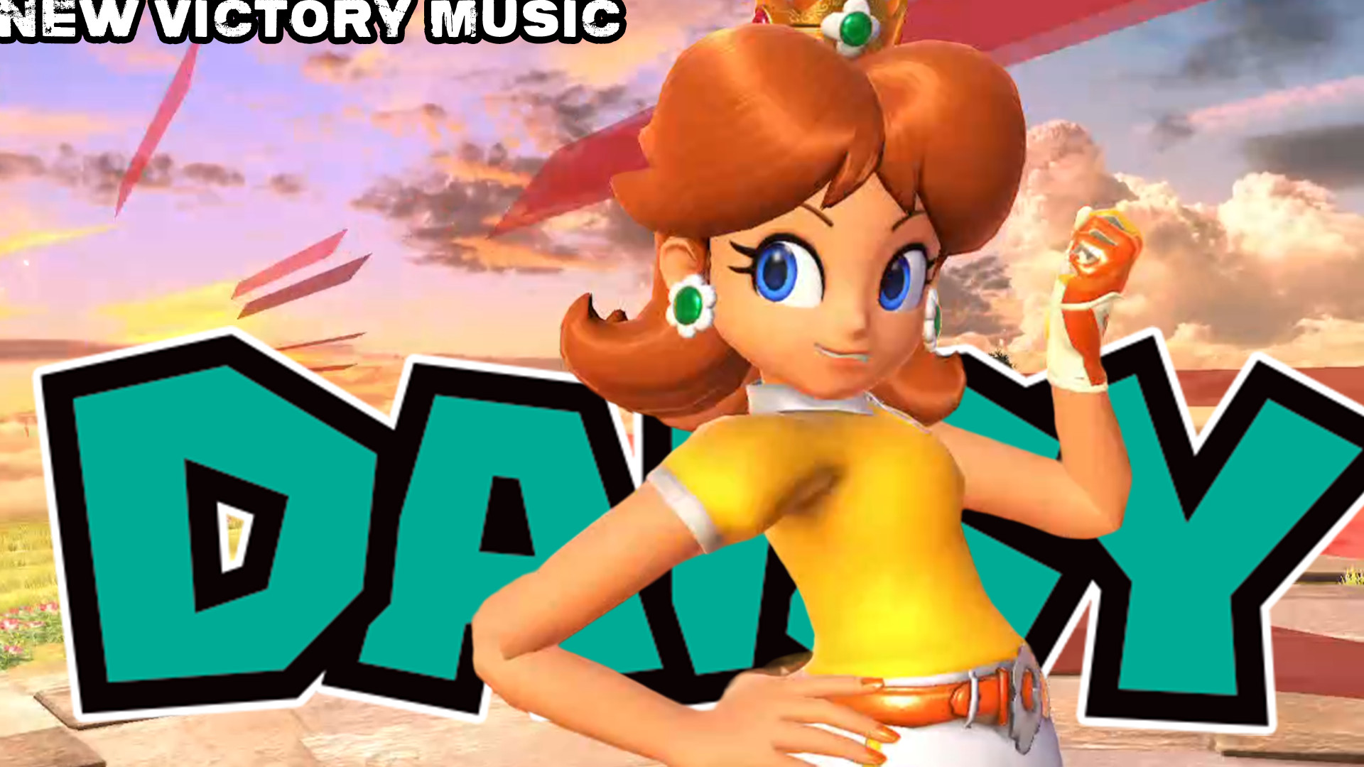 SMB1 Ending Theme over Peach/Daisy Victory Mod for Super Smash Bros ...