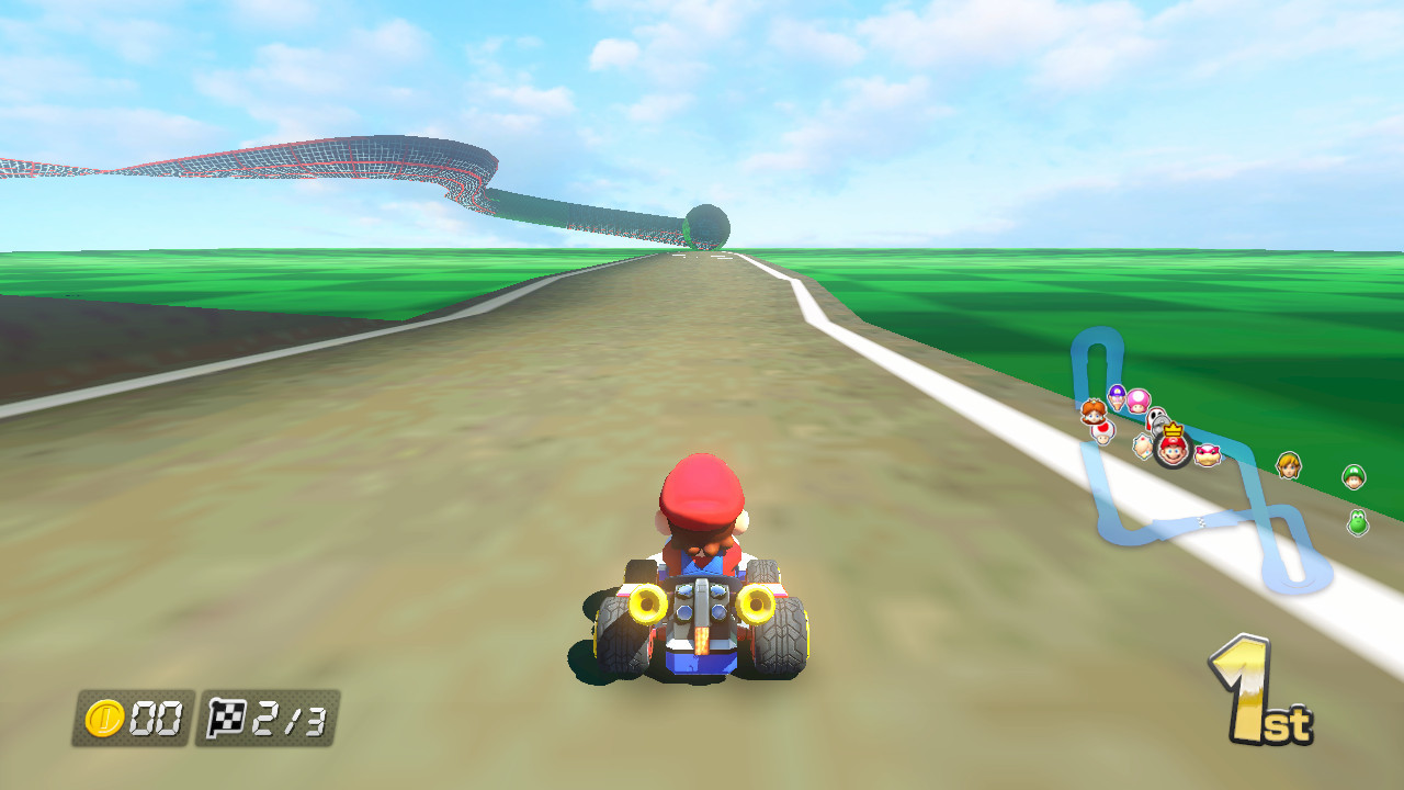 Unused Dokan Course (From MKDS) Mod for Mario Kart 8 | MK8 Mods