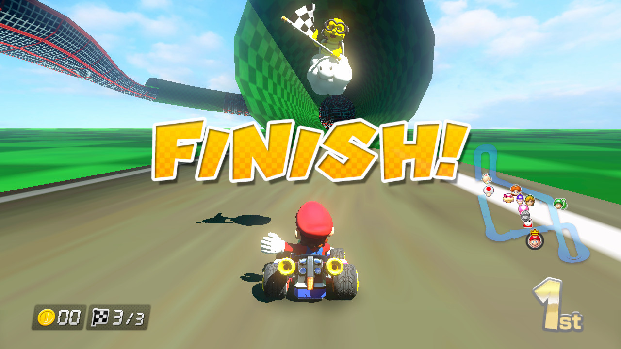 Unused Dokan Course (From MKDS) Mod for Mario Kart 8 | MK8 Mods
