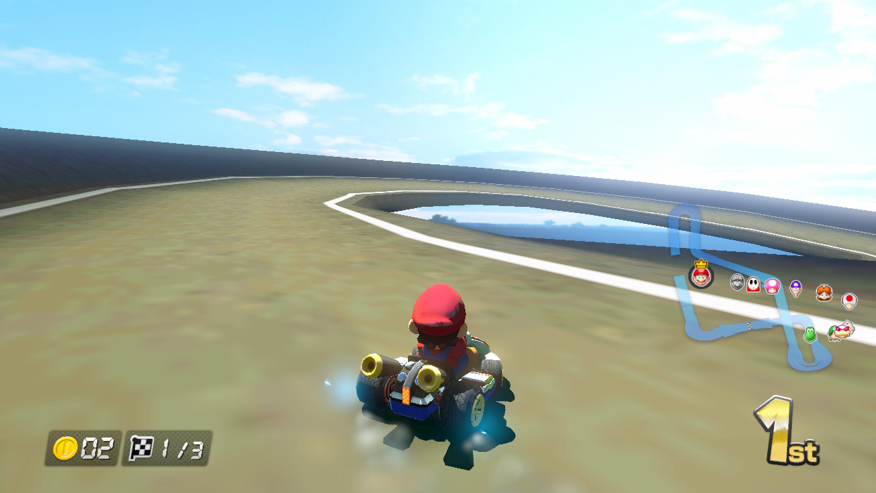 Unused Dokan Course (From MKDS) Mod for Mario Kart 8 | MK8 Mods