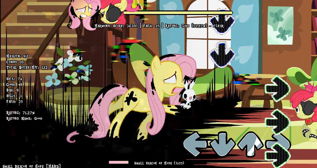 Darkness Is Magic Vip WITH GLITCH NOTES Mod for Friday Night Funkin ...