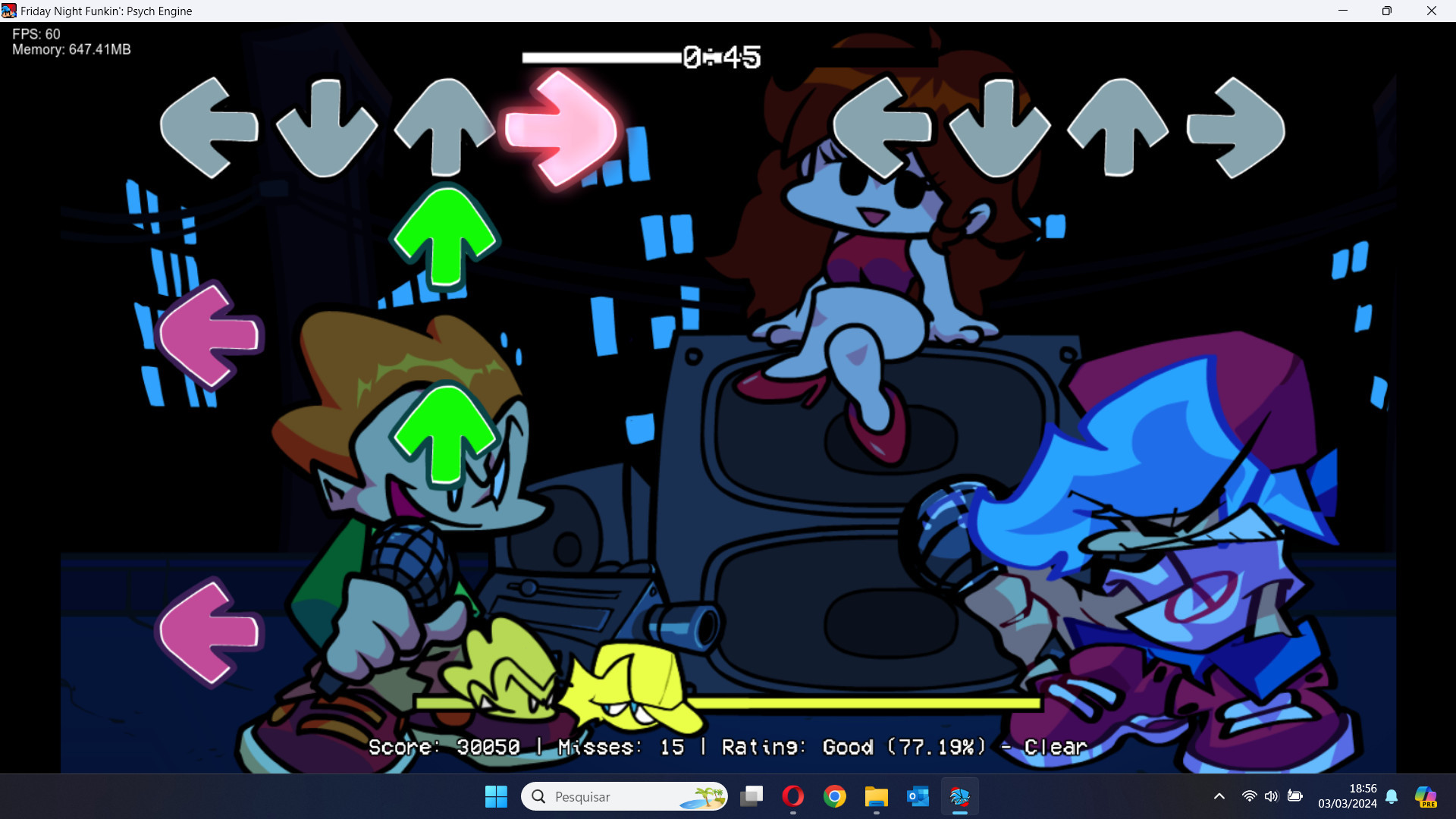Blammed but is a Fight Mod for Friday Night Funkin' | FNF Mods