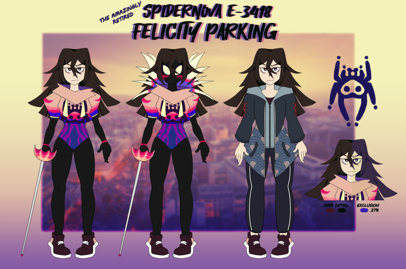 Spider-Nova/Felicity Parking (Spiderverse OC) Mod for Bomb Rush ...