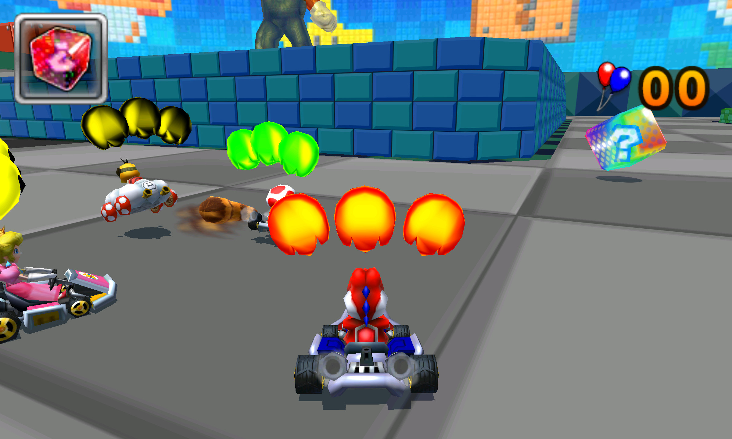 Block plaza Mod for Mario Kart 7 | MK7 Mods