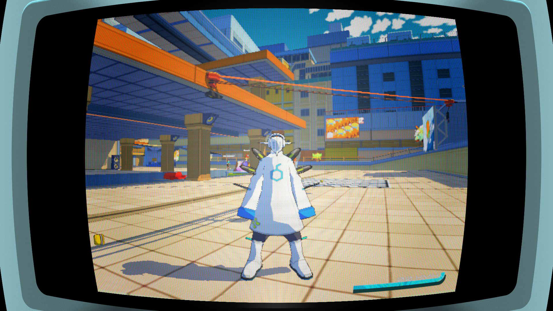 Retro TV Reshade Mod for Bomb Rush Cyberfunk | BRC Mods