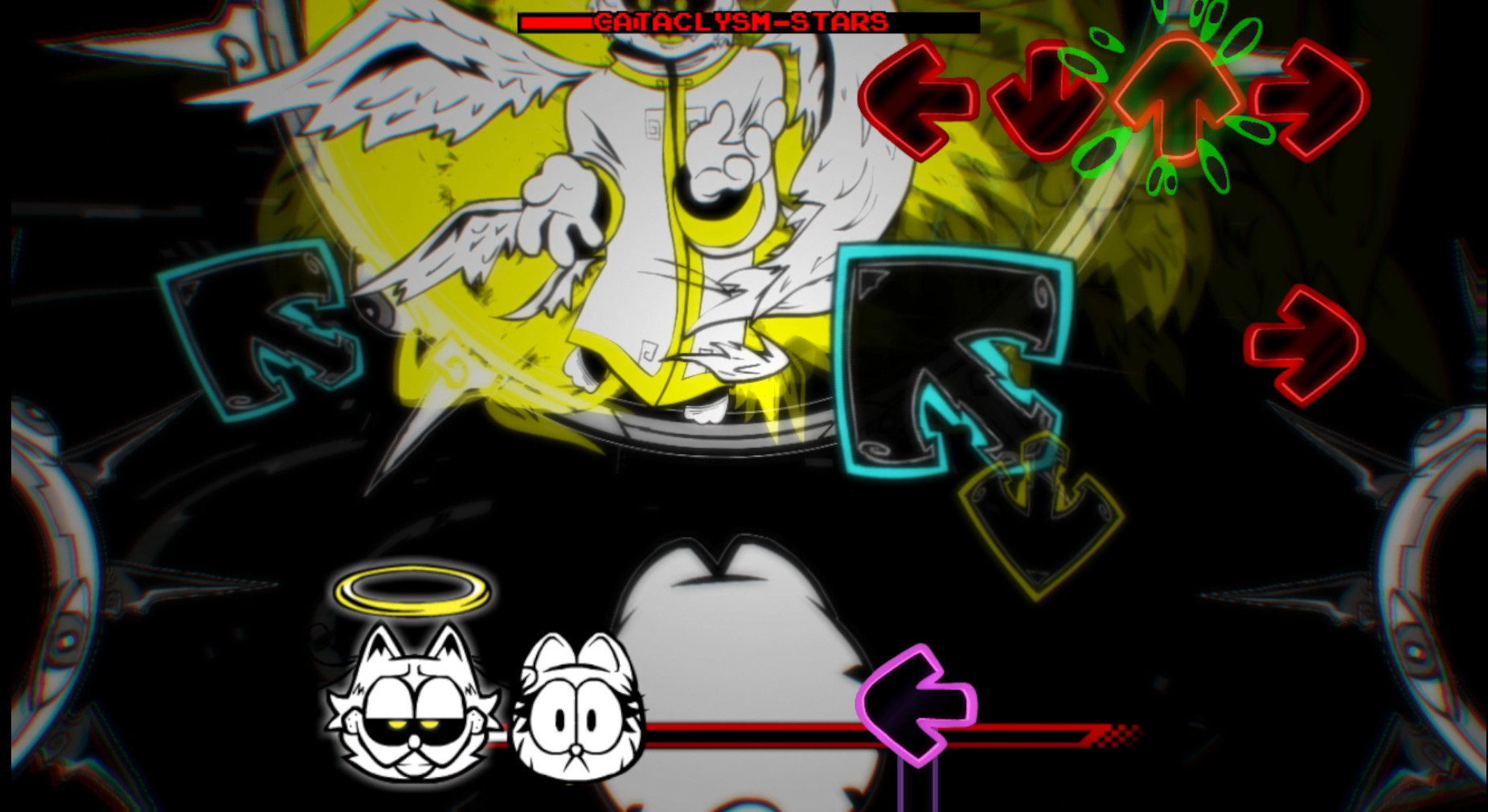 Cataclysm Stars (All Stars BUT Gorefieldv2 sings) Mod for Friday Night ...