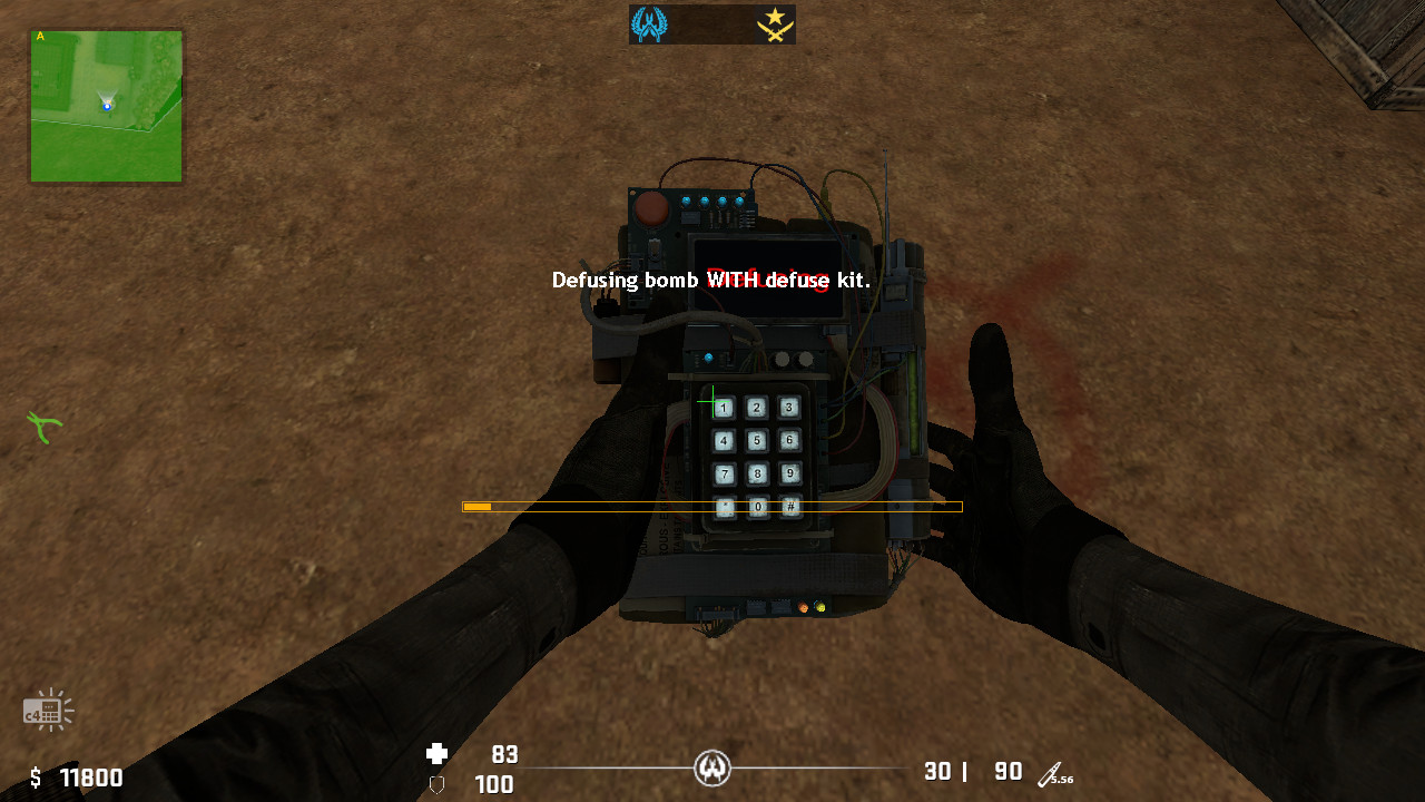 Defusing C4 With Animation Mod for Counter-Strike: Source | CS:S Mods