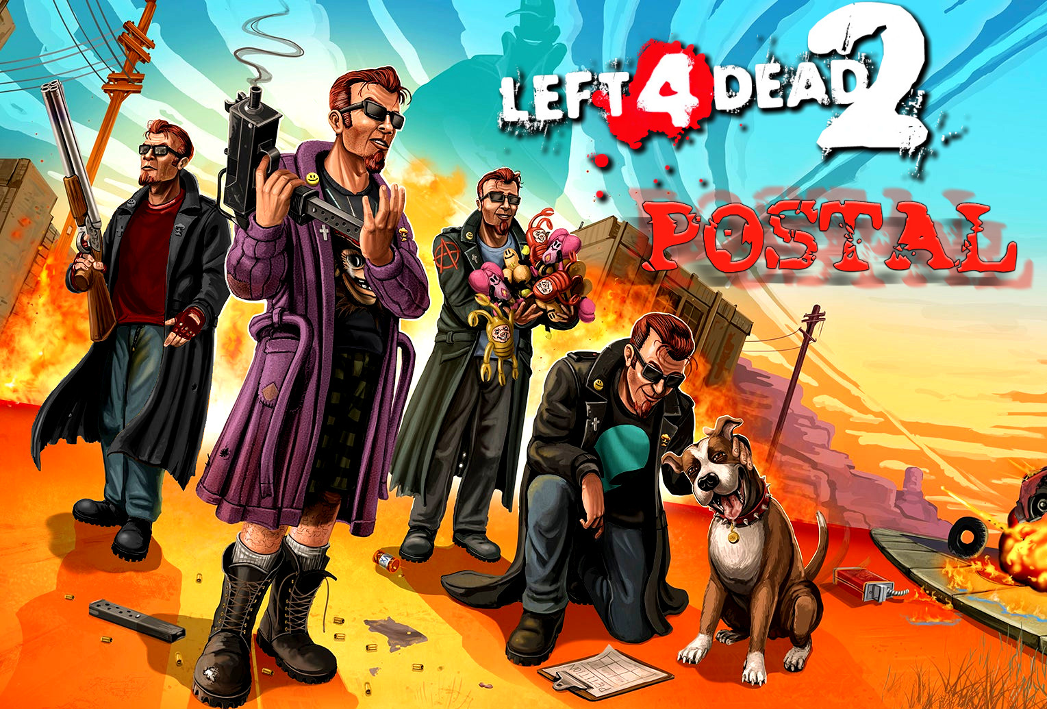 Left 4 Dead 2 - Postal mods pack Mod for Left 4 Dead 2 | L4D2 Mods