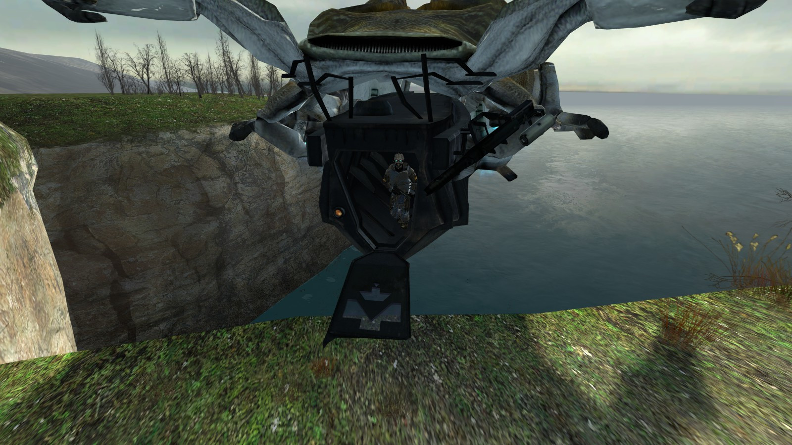 Entropy: Zero 2 Combine Dropship Container for HL2 Mod for Half-Life 2 | HL2 Mods