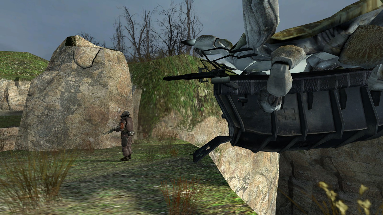 Entropy: Zero 2 Combine Dropship Container for HL2 Mod for Half-Life 2 ...