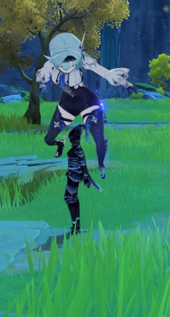 Eula as Lawachurl Mod for Genshin Impact | GI Mods