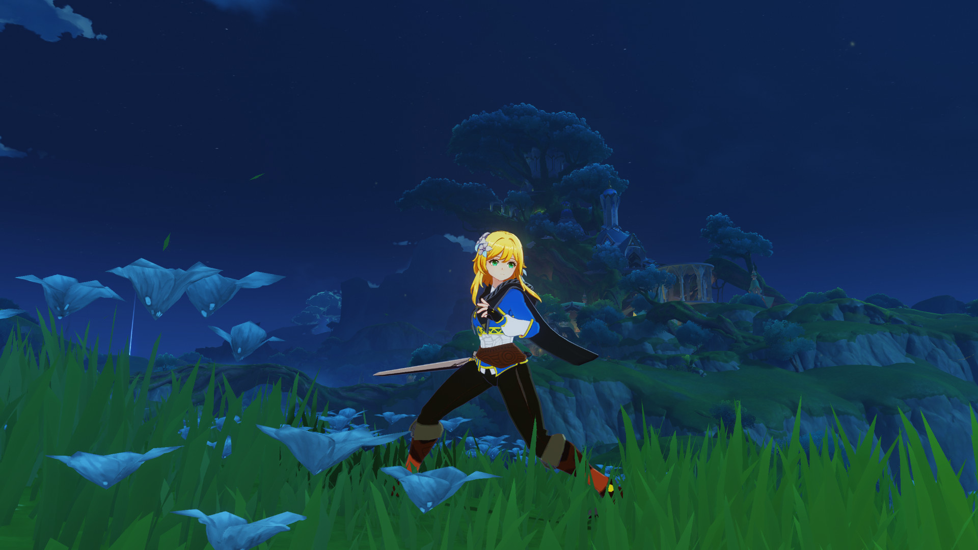 Lumine Zelda Outfit Retexture Mod for Genshin Impact | GI Mods