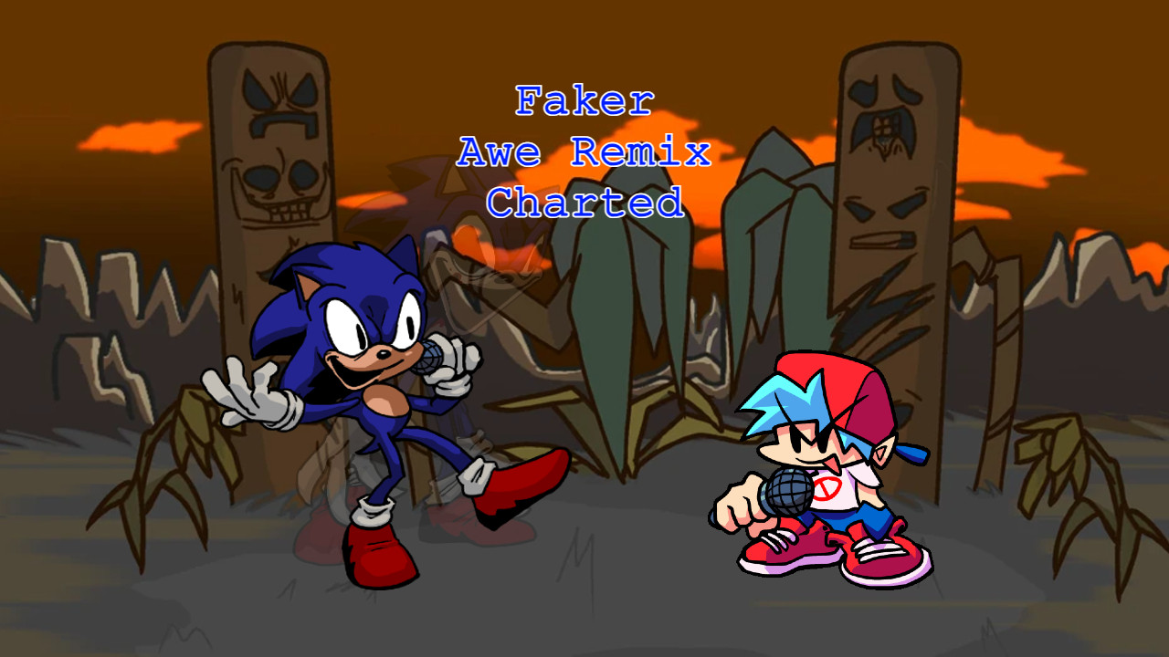 Faker and Black Sun (Awe Mix) Charted Mod for Friday Night Funkin ...