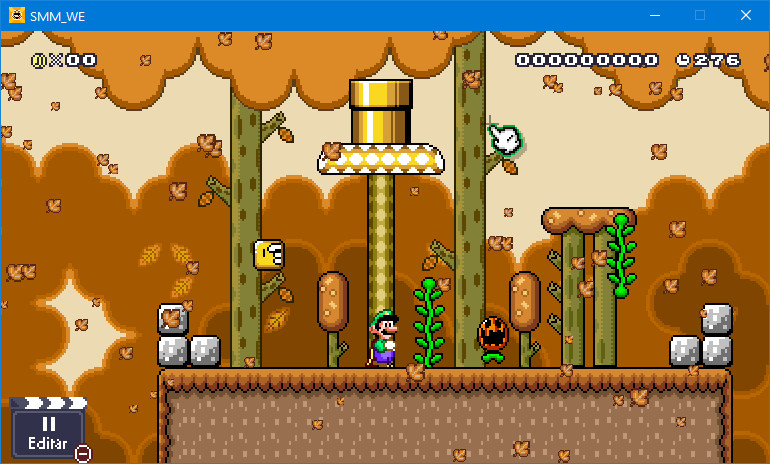 SMW Fall Enemies Mod for Super Mario Maker World Engine | SMMWE Mods