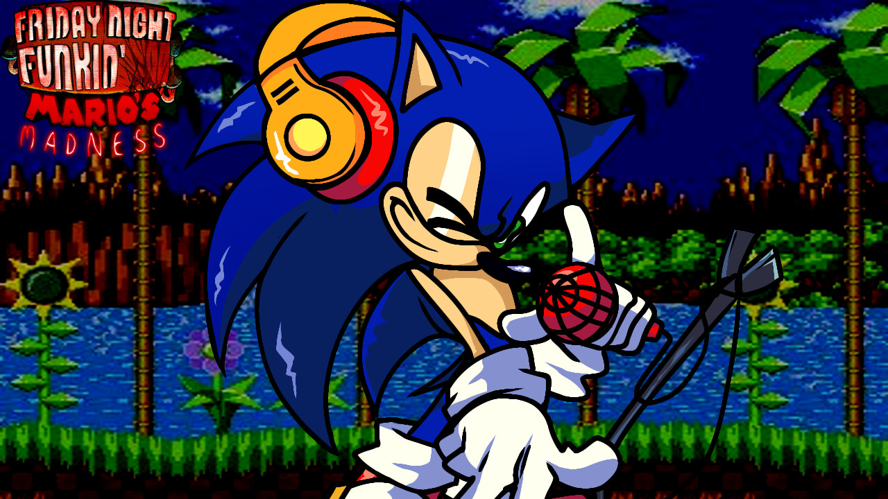 Golden Land But Sonic Sings It Mod for Friday Night Funkin' | FNF Mods