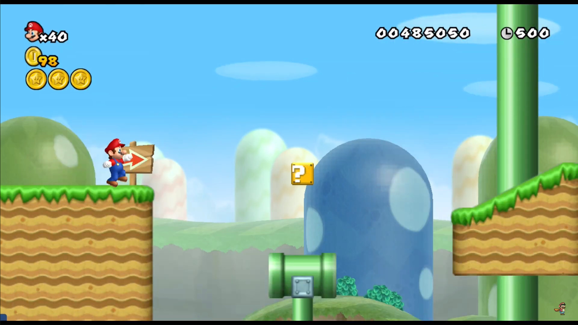 1-5 Custom NSMBW Level Mod for New Super Mario Bros. Wii | NSMBW Mods
