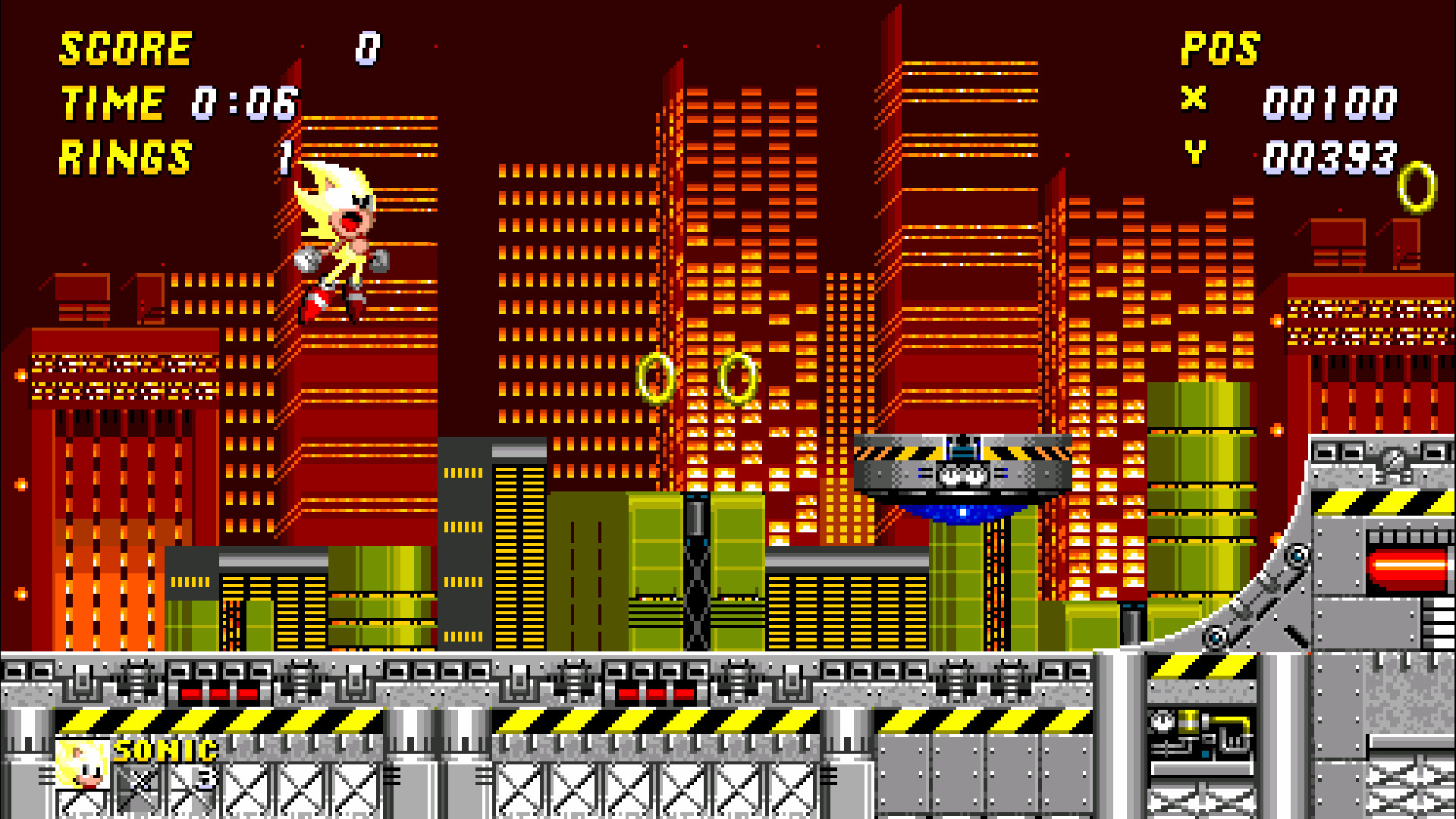 1 Ring Super Transformation II (S2A) Mod for Sonic The Hedgehog 2 ...