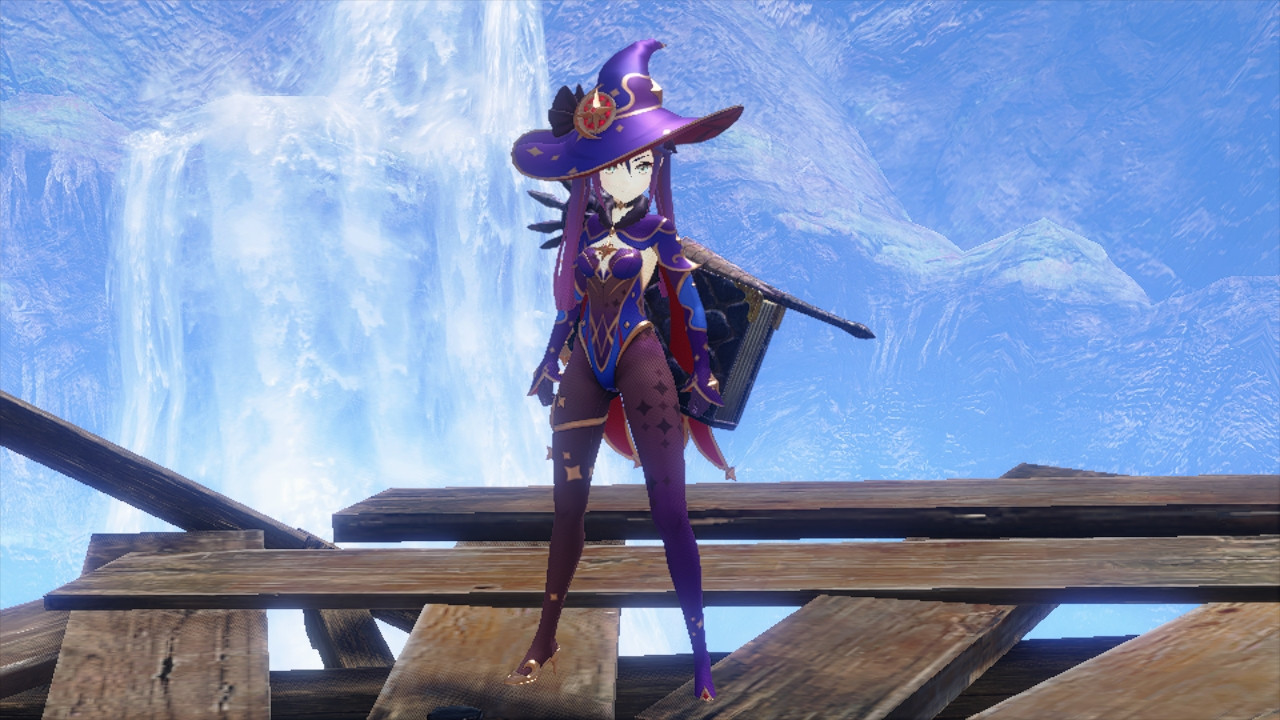 Mona Genshin Impact Mod for Monster Hunter Rise | MHR Mods