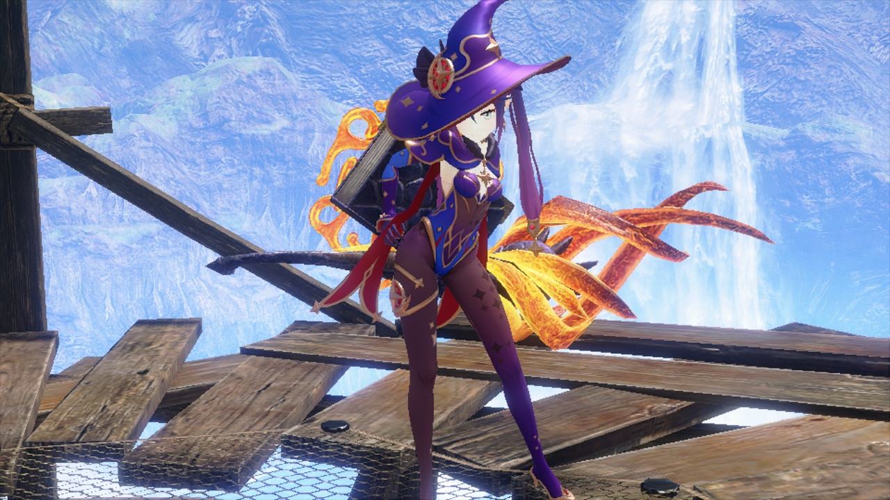 Mona Genshin Impact Mod for Monster Hunter Rise | MHR Mods