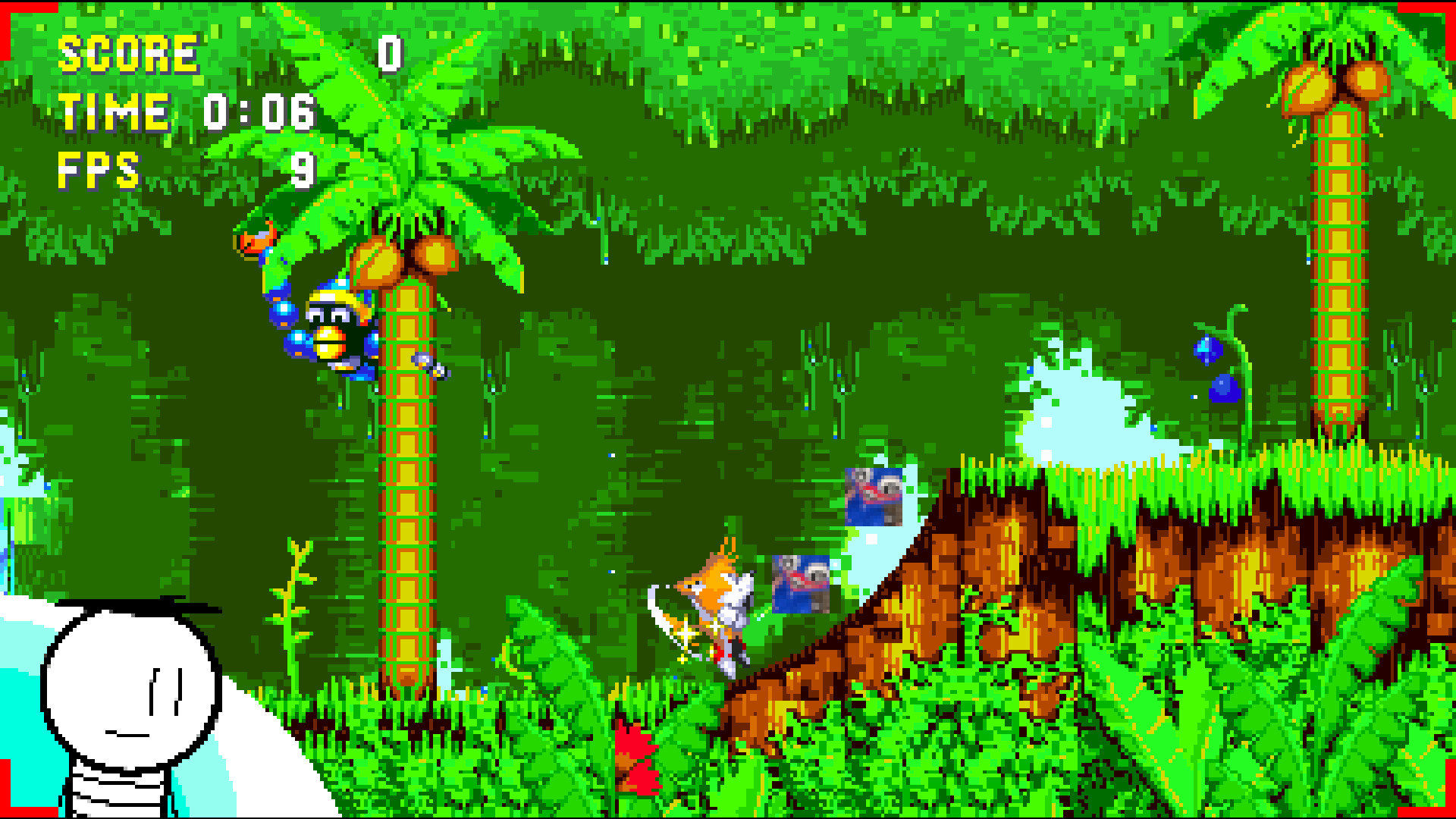 Custom HUD Overlay Example! Mod for Sonic 3 A.I.R. | S3AIR Mods