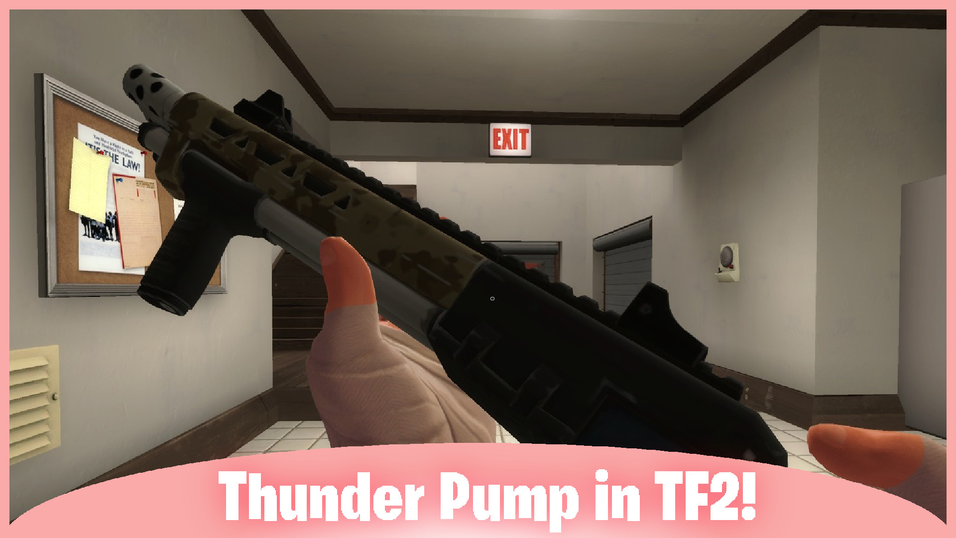 Fortnite Thunder Pump Shotgun Mod for Team Fortress 2 | TF2 Mods