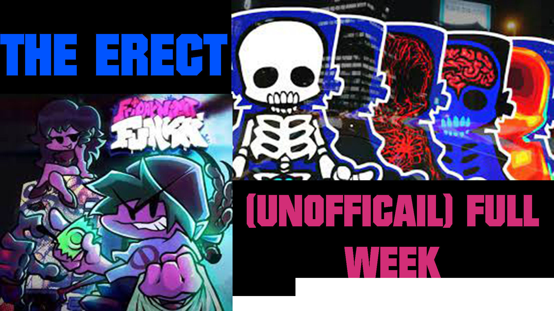 (UNOFFICIAL) FULL ERECT WEEK Mod for Friday Night Funkin' | FNF Mods