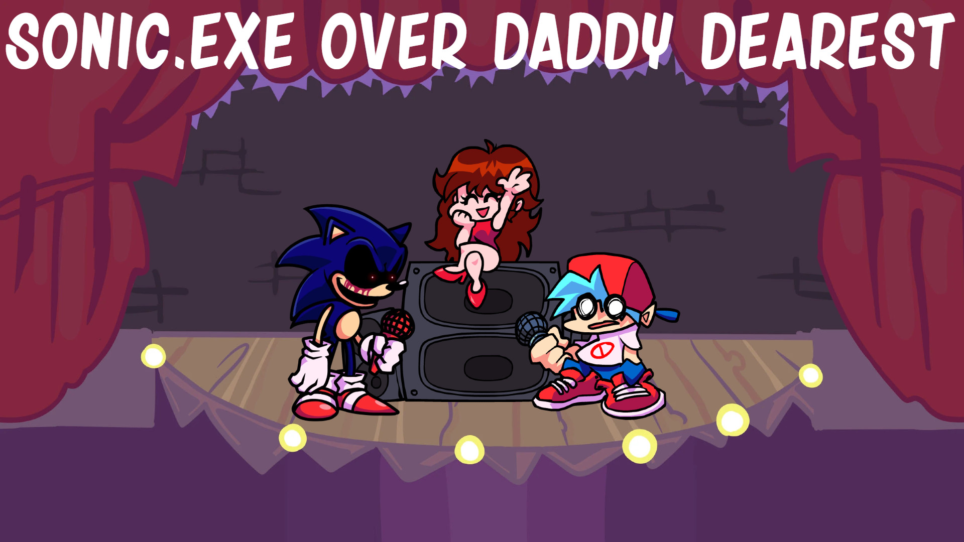[SENSITIVE CONTENT] Sonic.EXE over Daddy Dearest Mod for Friday Night ...