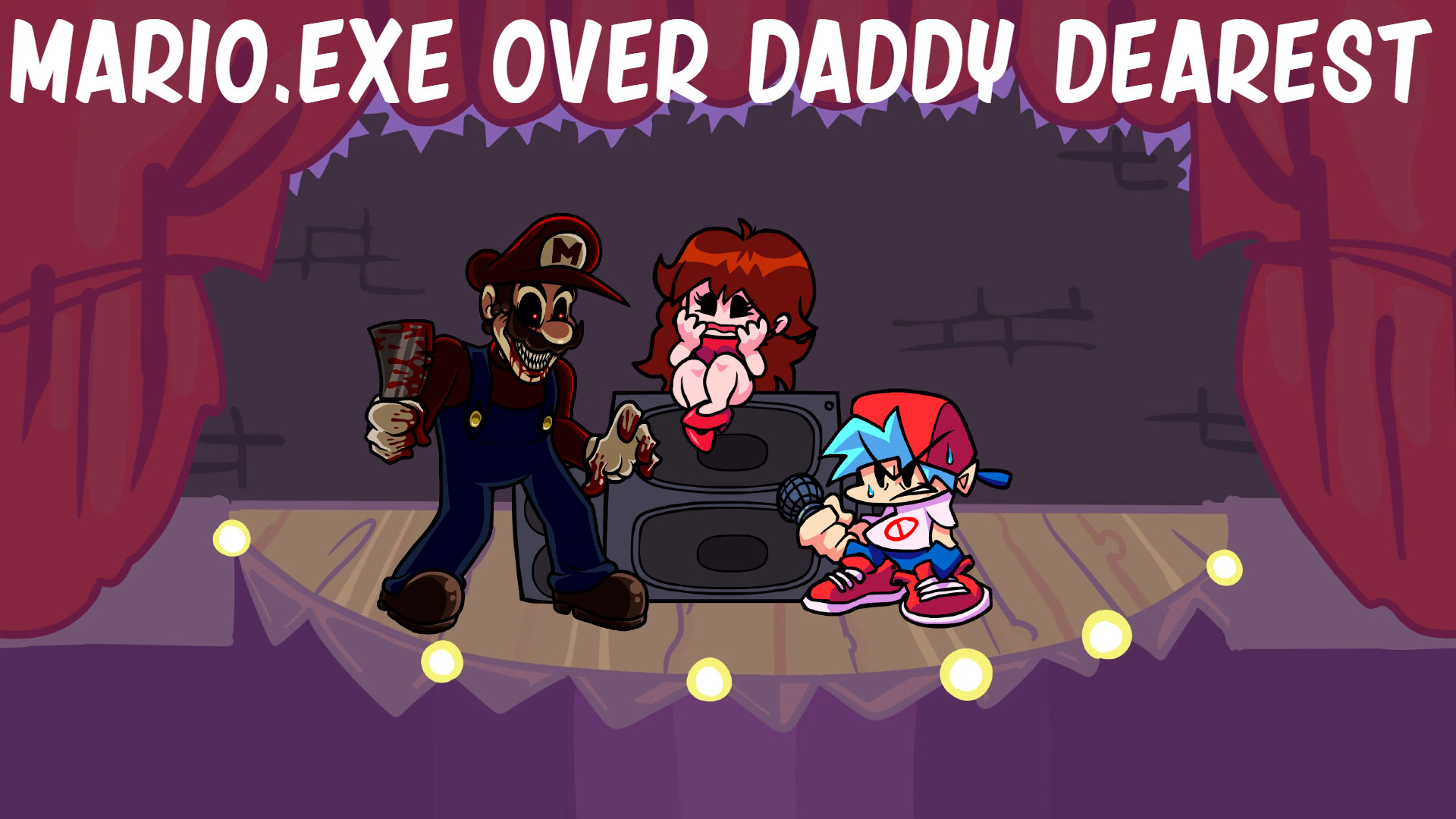 [SENSITIVE CONTENT] Mario.EXE over Daddy Dearest Mod for Friday Night Funkin' | FNF Mods