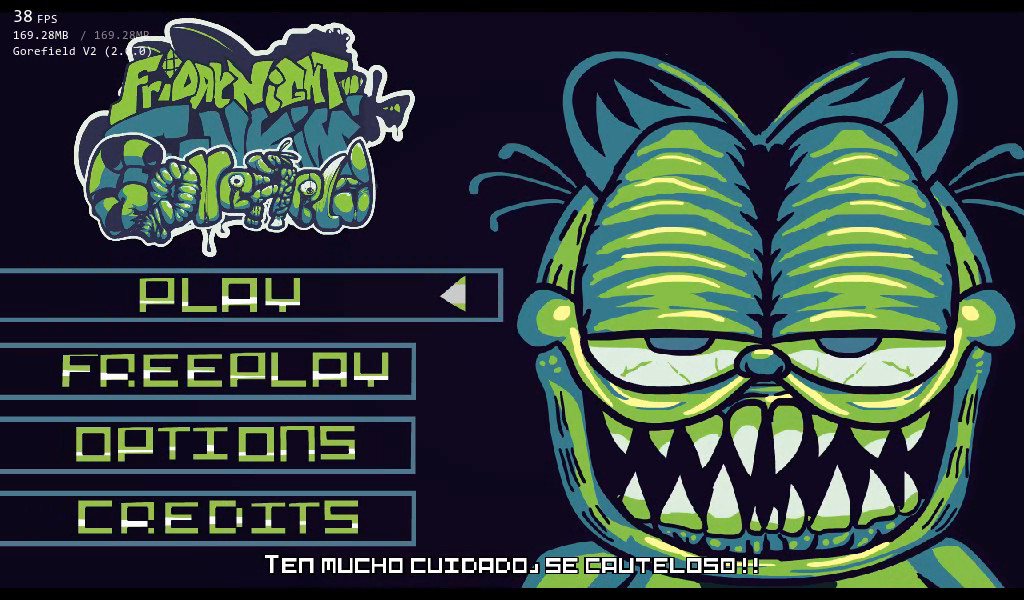 FNF Vs Gorefield v2 Optimized Mod for Friday Night Funkin' | FNF Mods