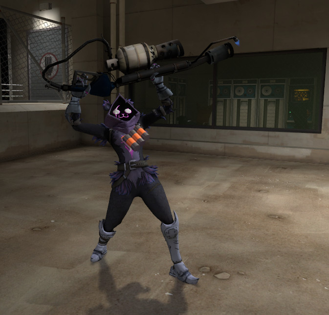 Raven Team Leader Replacing Pyro! Mod for Team Fortress 2 | TF2 Mods