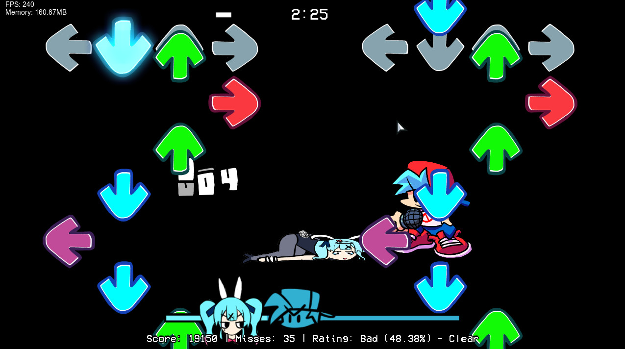 Miku Rabbit Hole | 1 SONG Mod for Friday Night Funkin' | FNF Mods